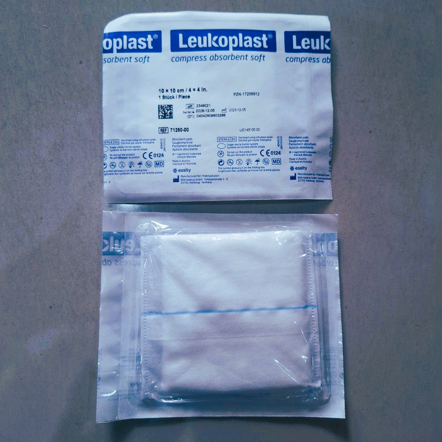 Jual Cutisorb 10x10cm Compress Luka Steril Absorbent 10cm x 10 cm BSN ...
