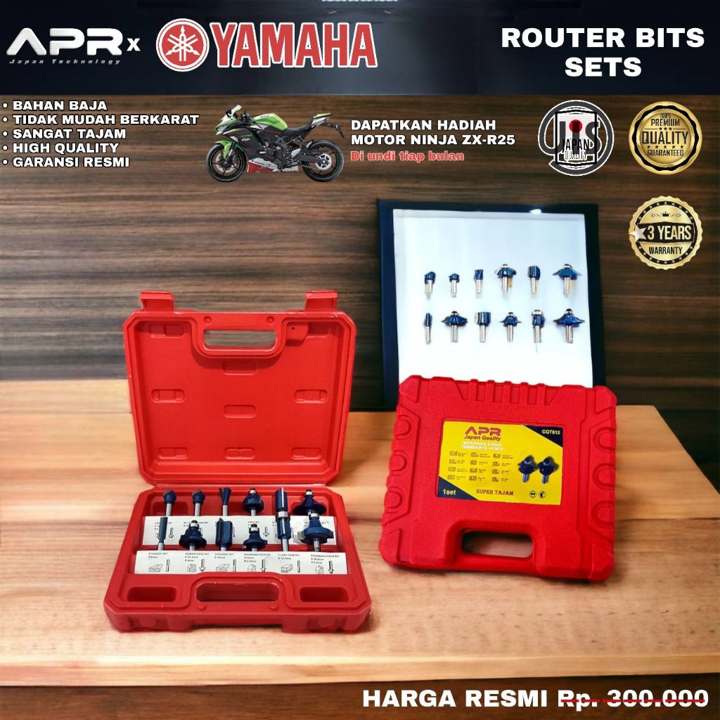 Jual FOR SALE!!! APR MESIN MATA PROFIL ROUTER AP51 TRIMMER KAYU UKIR ...