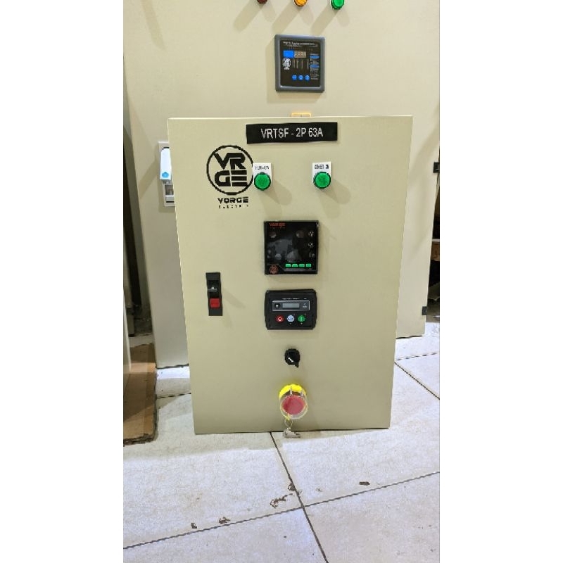 Jual Panel ATS AMF Automatic Transfer Switch 11KVA VORGE VRPTS-63A/2P ...