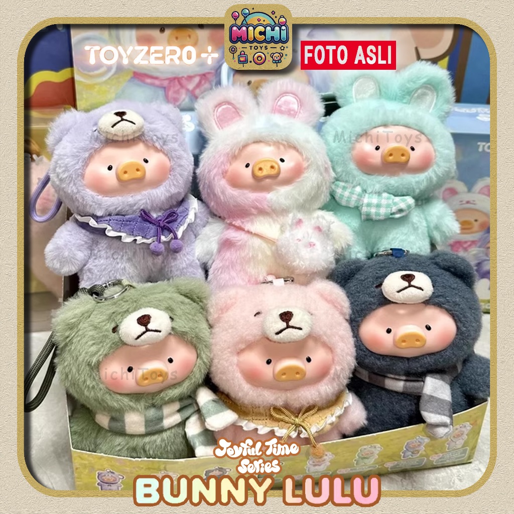Jual Original Toyzero+ Teddy LuLu V2 – The Piggy Lulu: Joyful Time Series | Shopee Indonesia