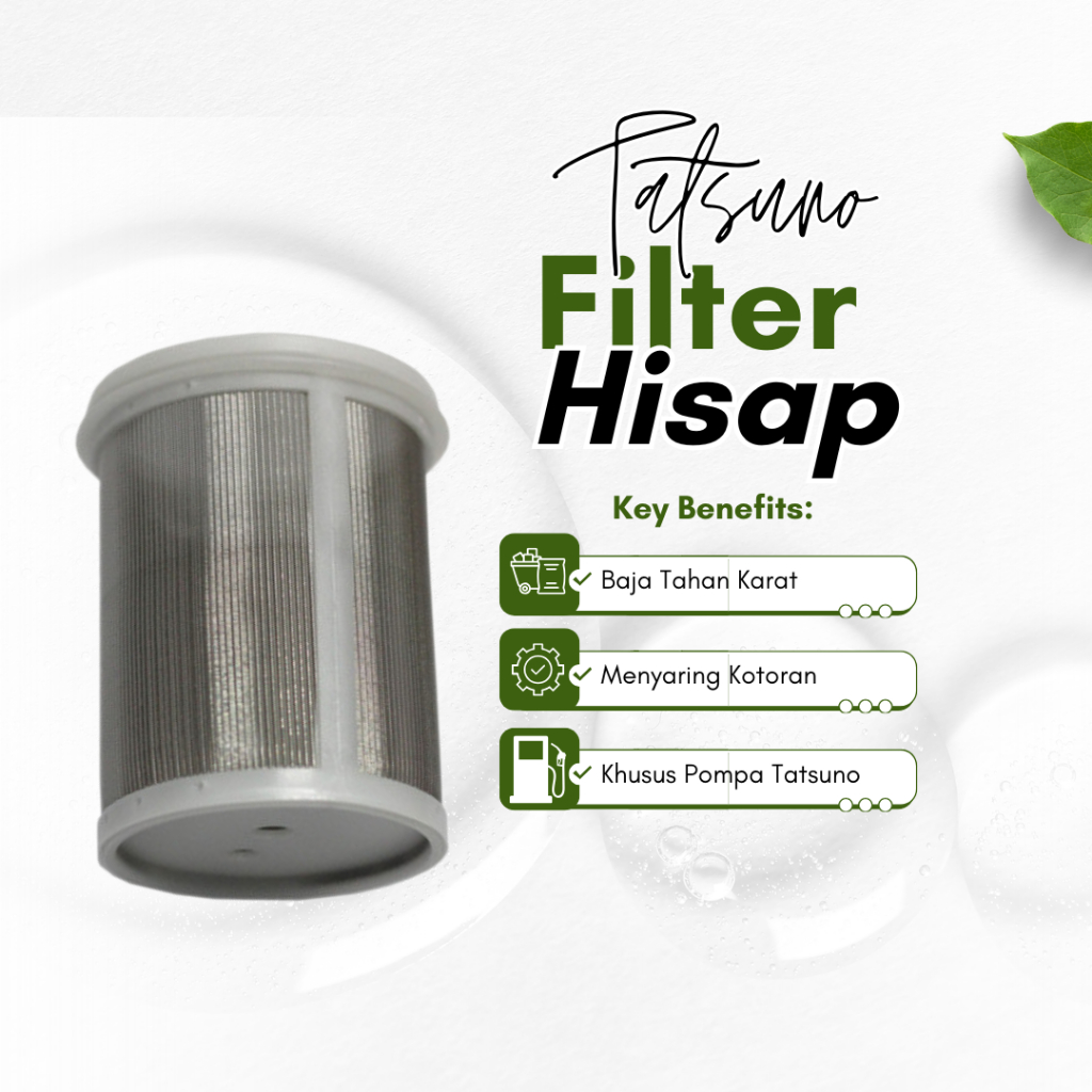 Jual Filter Hisap Tatsuno SPBU - Saringan Bahan Bakar Anti Kotoran ...