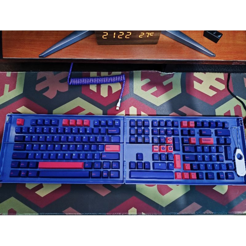 Jual Keycaps Akko Neon Cherry Profile | Shopee Indonesia