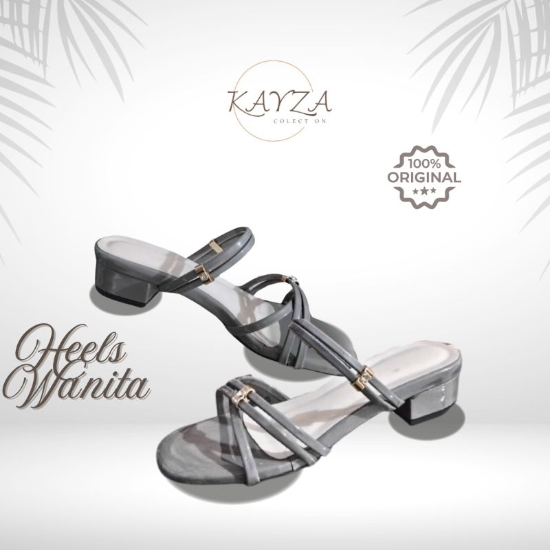 Jual Sandal Heels Wanita Hak Tahu 3 Cm, Sandal Heels Wanita Model ...