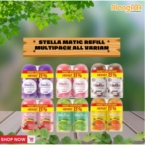 Jual Stella Matic Refill Multipack 225ml | Shopee Indonesia