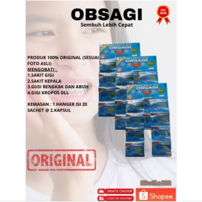 Jual OBAT SAKIT GIGI OBAT GUSI BENGKAK OBSAGI DAN NUNGGAL 20 SACHET ...