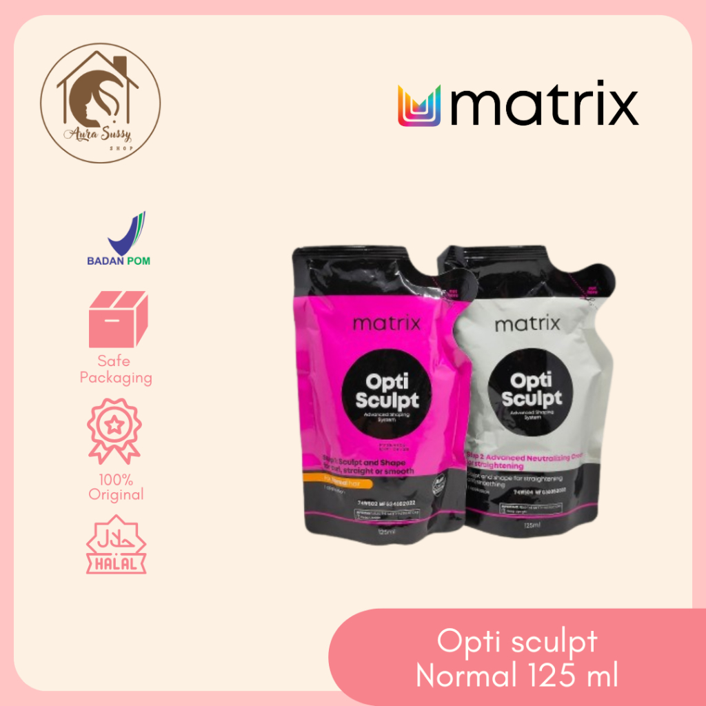 Jual MATRIX Mini Opti Sculpt Smoothing Collagen & keratin 125 ml sekali ...