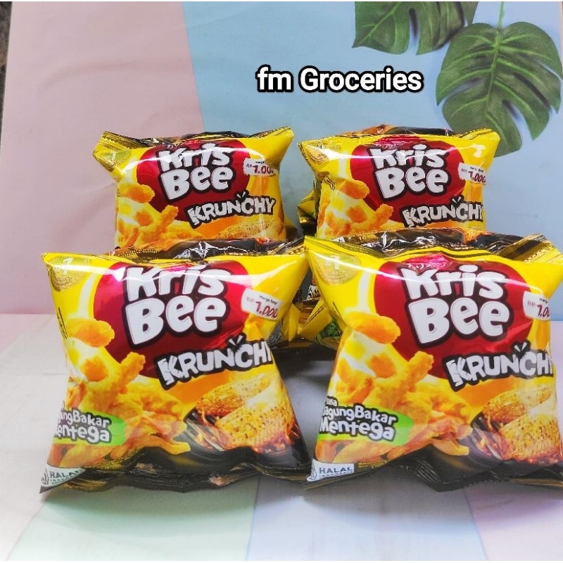 Jual Kris bee krunchy jagung bakar isi 10 pcs | Shopee Indonesia