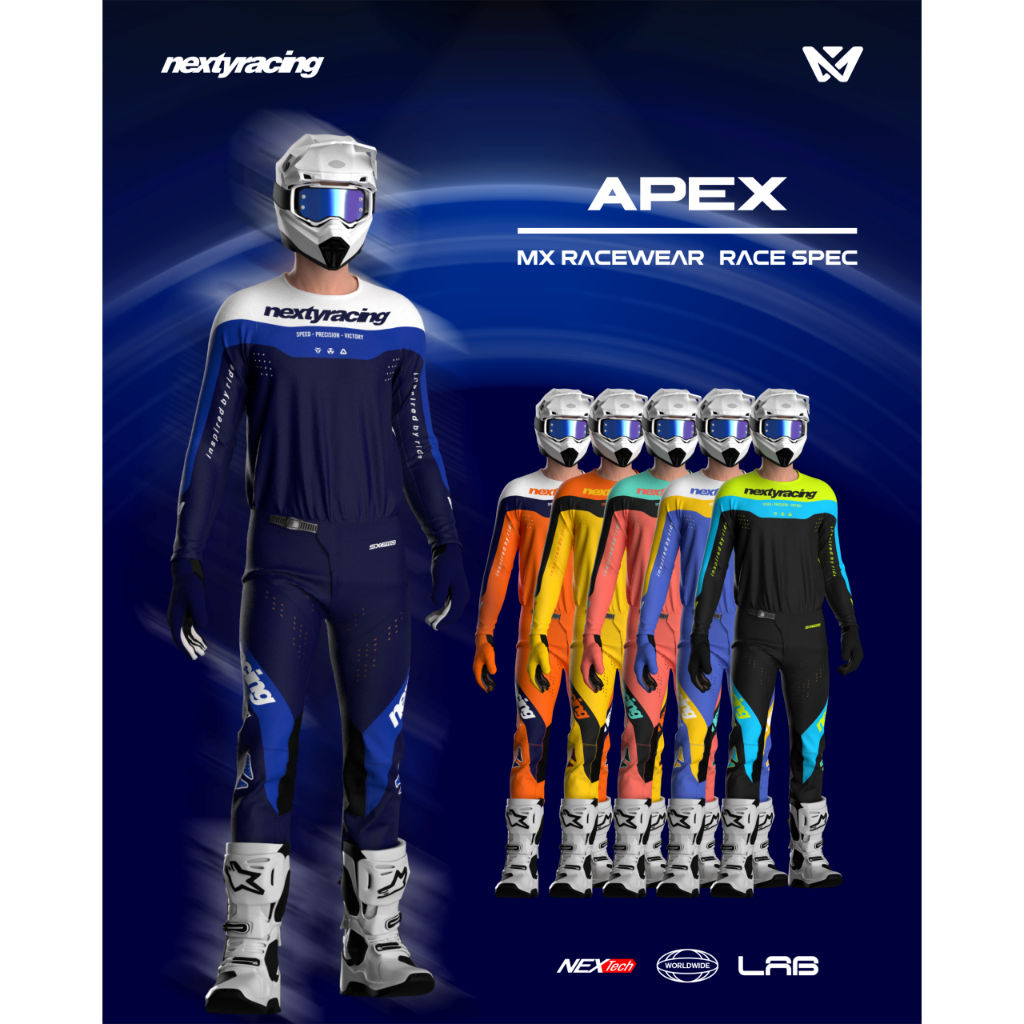 Jual PRE ORDER JERSEY SET MOTOCROSS / TRAIL - NEXTY RACING - APEX ...
