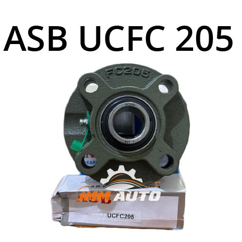 Jual BEARING UCFC 205 PILLOW BLOCK LAHER BEARING 25mm FLANGE HOUSING ASB | Shopee Indonesia