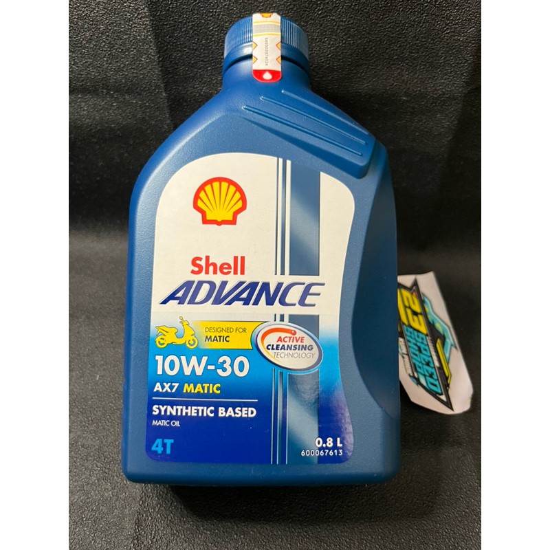 Jual Shell Advance Synthetic Based Matic Oil 10W-30 AX7 | Shopee Indonesia