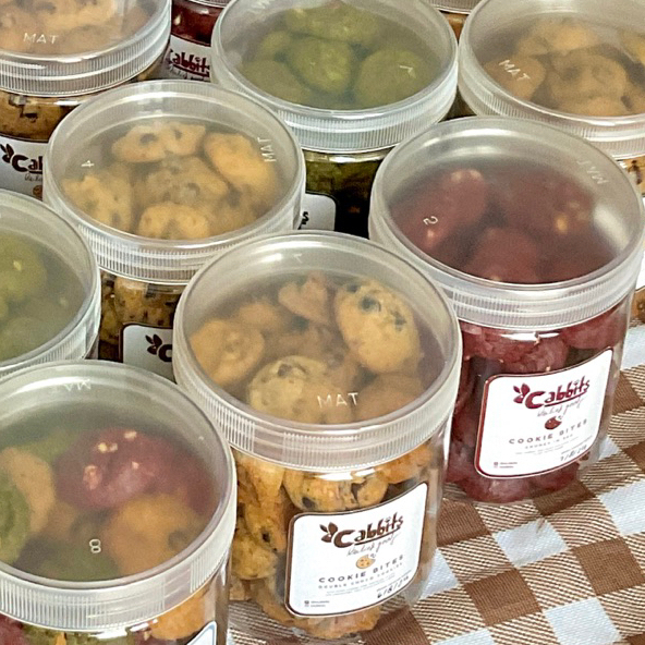 Jual [MIDI SIZE 1 Toples] Cabbits Baked Goods Semi Soft Cookies Kue ...