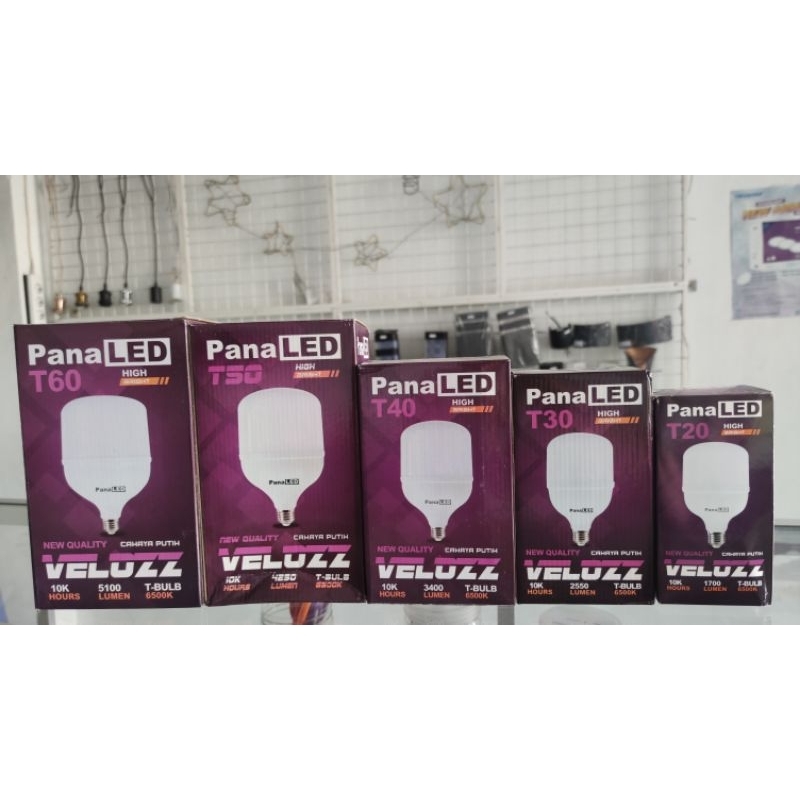 Jual ampu led Panaled Velozz 20w,30w,40w,50w,60w | Shopee Indonesia