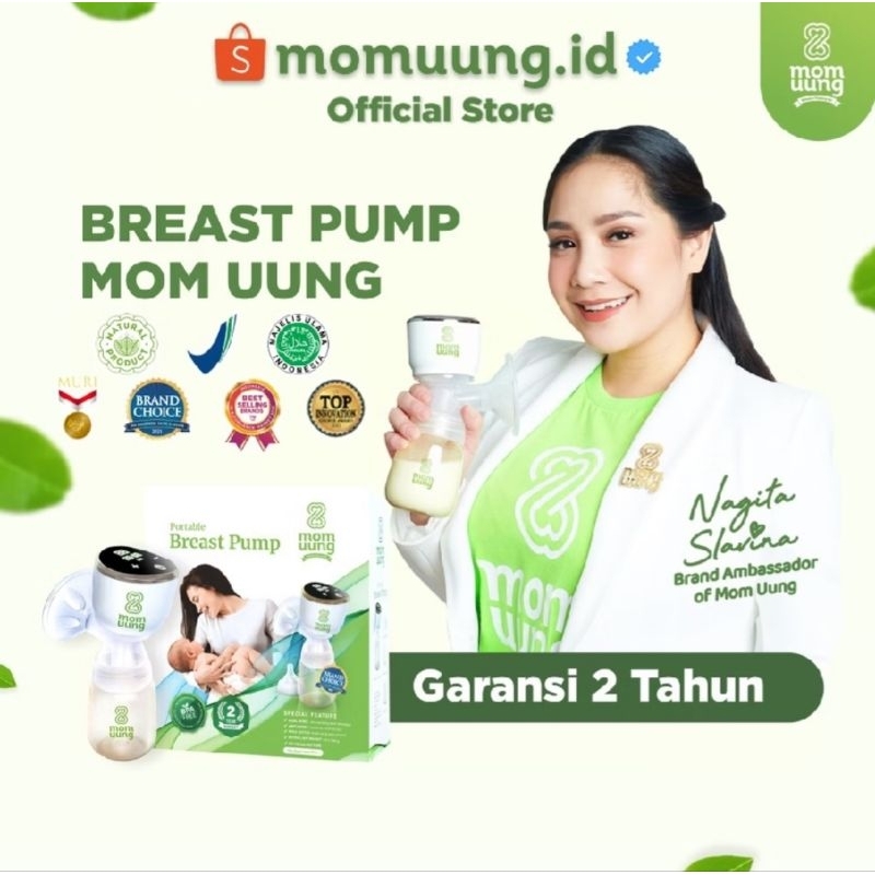 Jual Mom Uung Breast Pump Portable PRELOVED (FREE SILICON PUMP ...