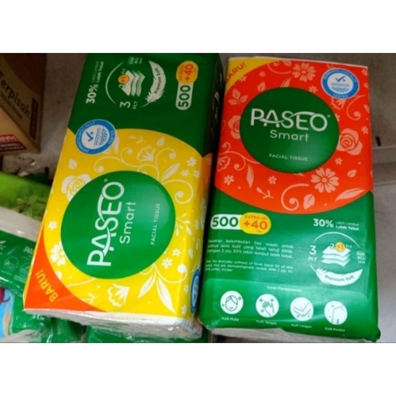 Jual Tissue PASEO 500 Pcs + 40 pcs | Shopee Indonesia