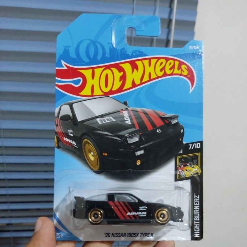 Jual Diecast Hot Wheels 96 Nissan 180SX Type X Advan Hotwheels | Shopee Indonesia