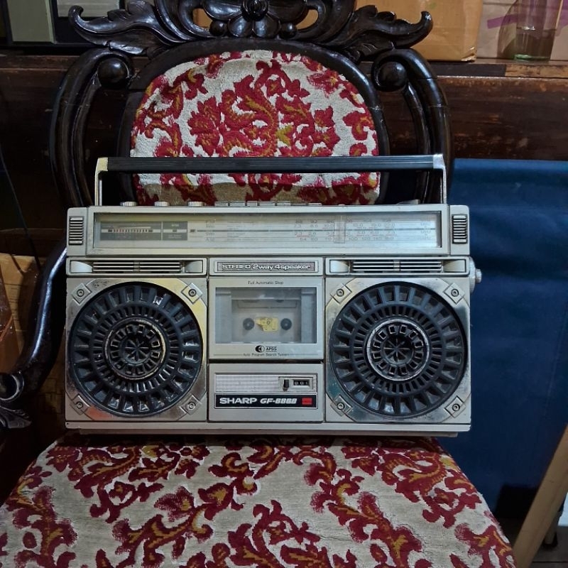 Jual Radio tape jadul SHARP GF 6868 | Shopee Indonesia