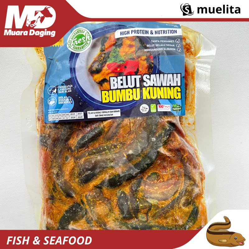 Jual PURE ORGANIC Belut Sawah Bumbu Kuning - REMPAH ALAMI!! TANPA MSG ...