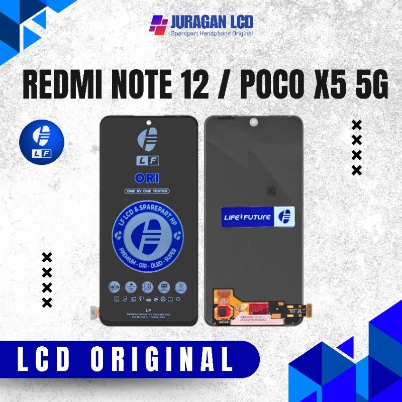 Jual LCD Xiaomi Redmi Note 12 / Poco X5 5G Original fullset touchscreen Life future | Shopee ...