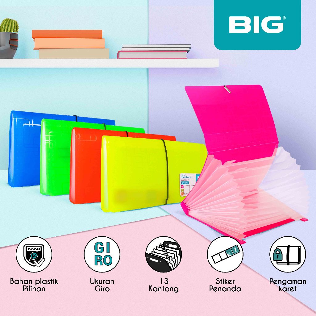 Jual BIG Expanding File/ Map Harmonika/ Organizer Dokumen / Carry File ...