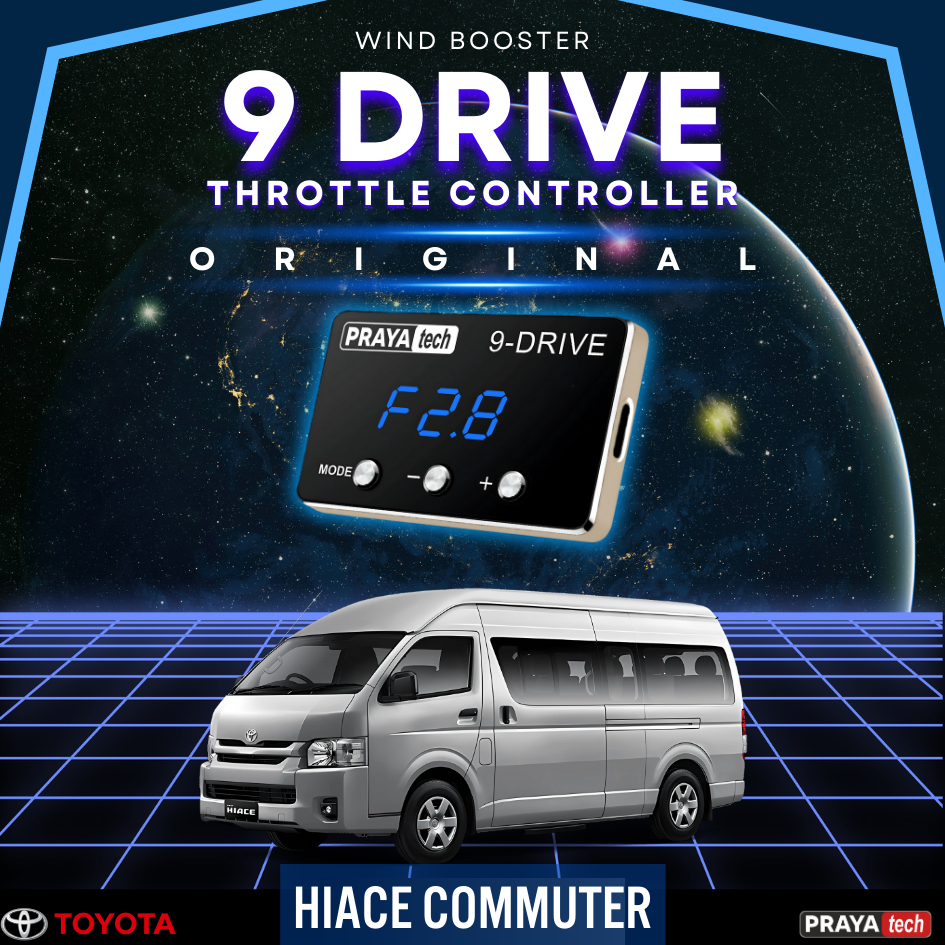 Jual HIACE COMMUTER WIND BOOSTER PRAYATECH 9DRIVE 9 DRIVE F1 PIGGYBACK ...
