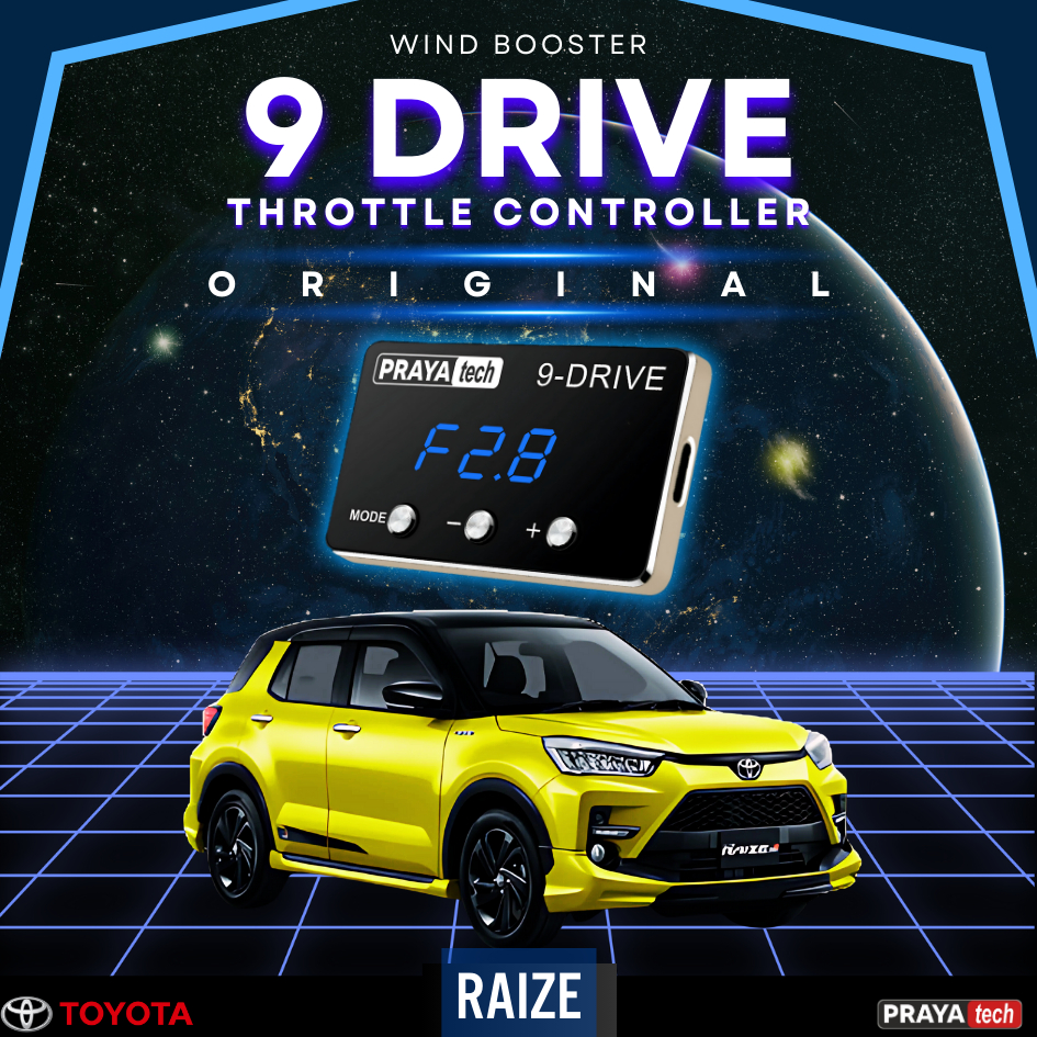Jual RAIZE WIND BOOSTER PRAYATECH 9DRIVE 9 DRIVE F1 PIGGYBACK REMAP ECU ...
