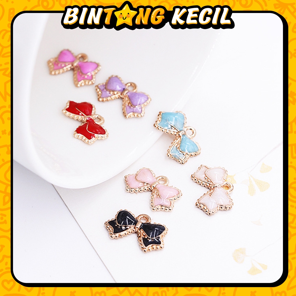 Jual 10 pcs Charm Pita - Gantungan Gelang/Bandul Anting/Bros DIY Logam ...