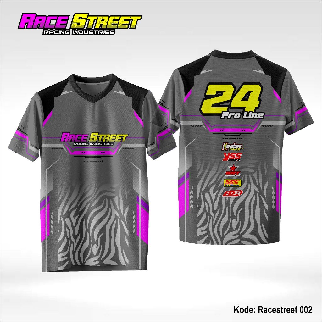 Jual Jersey Racing Race Street Kaos Jersey Full Printing Jersey Racing ...