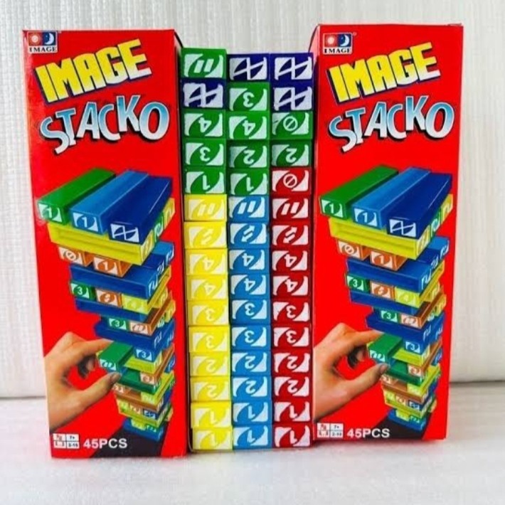 Jual UNO STACKO Game Mainan Edukatif/Family Game Anak Jadi Kreatif ...