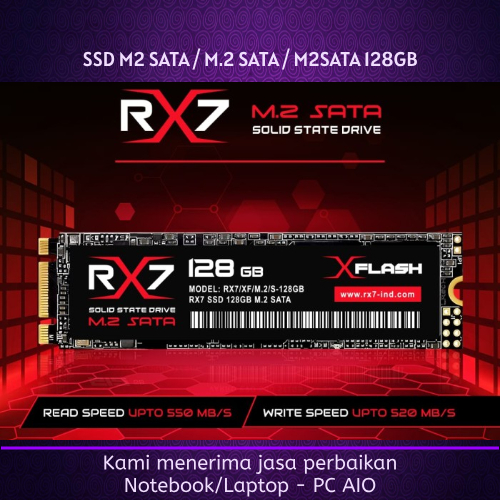 Jual SSD RX7 M2 SATA / M.2 SATA / M2SATA 128GB | Shopee Indonesia
