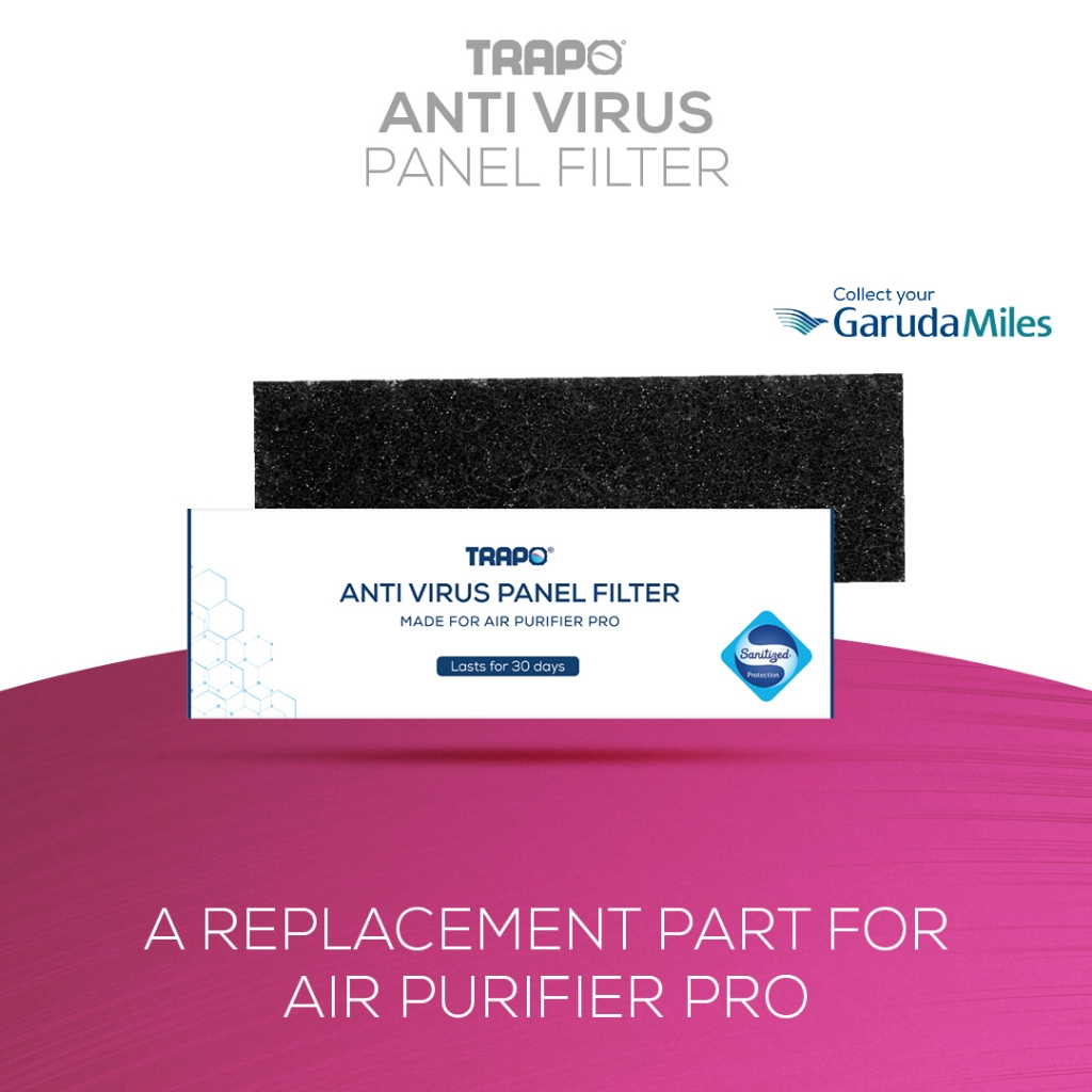 Jual Trapo Anti Virus Panel Filter Air Purifier Pro | Shopee Indonesia