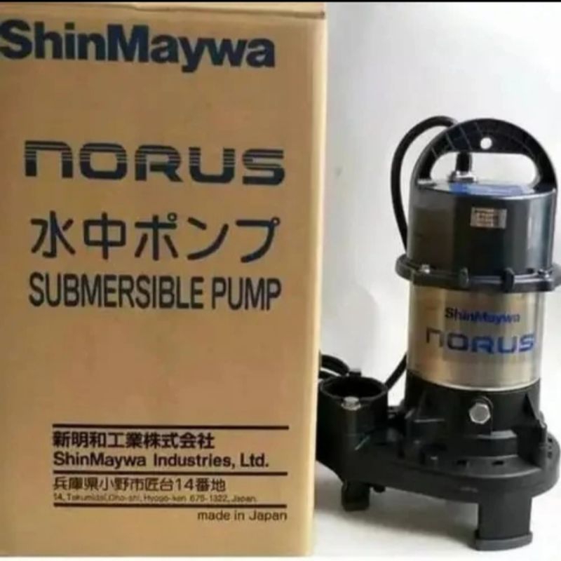 Jual Pompa celup/ submersible Shinmaywa Jepang NORUS CRS501S 0,4kw | Shopee Indonesia