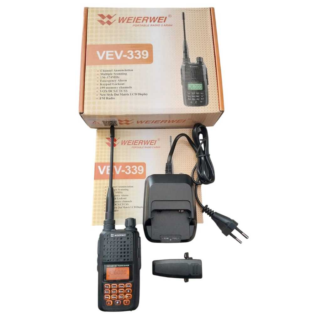 Jual RADIO MINI HT GENGGAM VHF WEIRWEI VEV339 | Shopee Indonesia