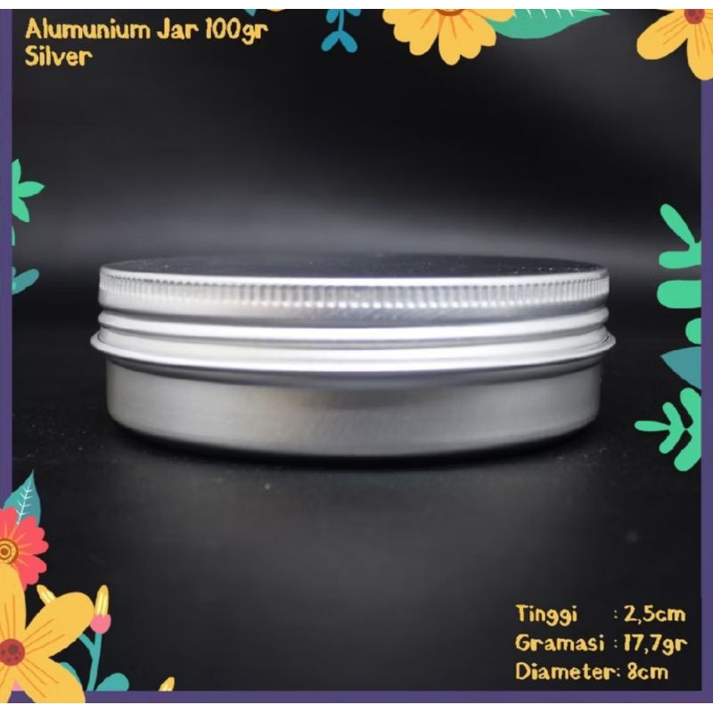 Jual Custom KEYS Waterbased 100gr/ 50pcs Pot Full Aluminium (NO LABEL ...