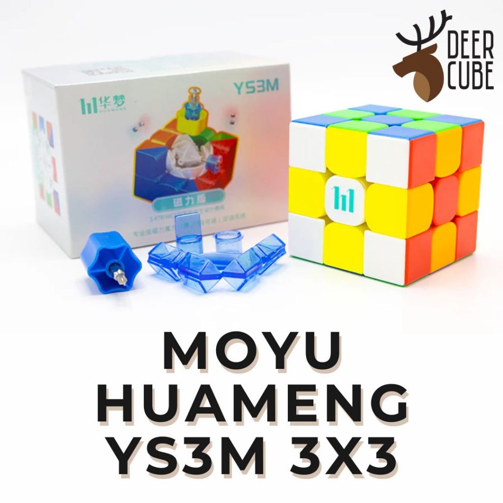 Jual MoYu HuaMeng YS3M 3x3 - Cubes Magnetic Stickerless Mo Yu Hua Meng ...