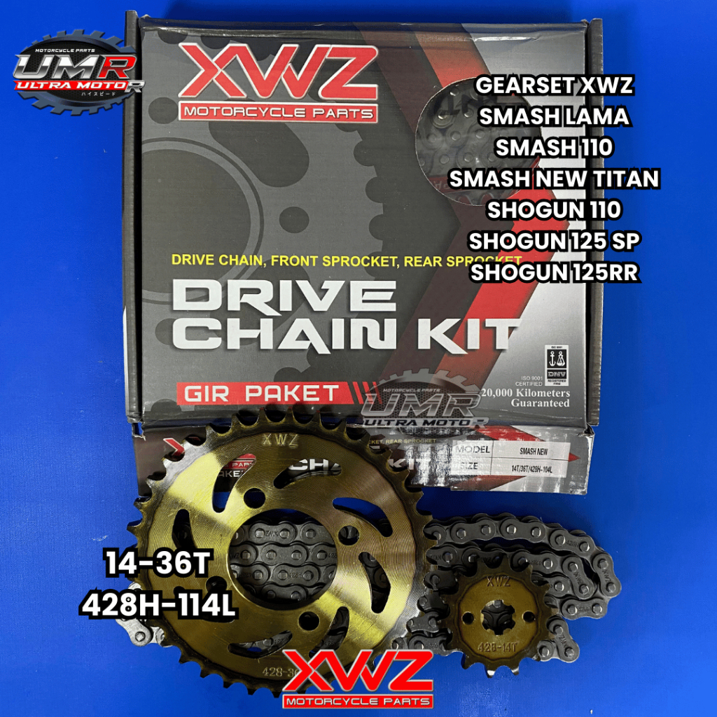 Jual GEAR GIR SET GIR PAKET SMASH 110 SMASH NEW SHOGUN 125 SP SMASH TITAN XWZ | Shopee Indonesia