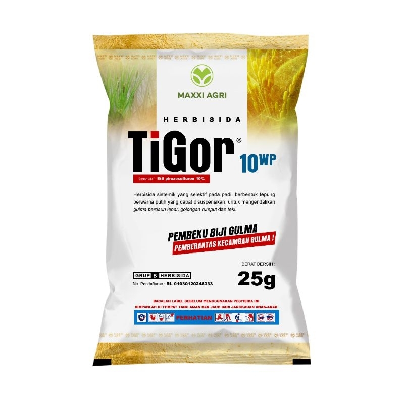 Jual Herbisida sistemik selektif Tigor 10wp pembeku biji gulma kecambah ...