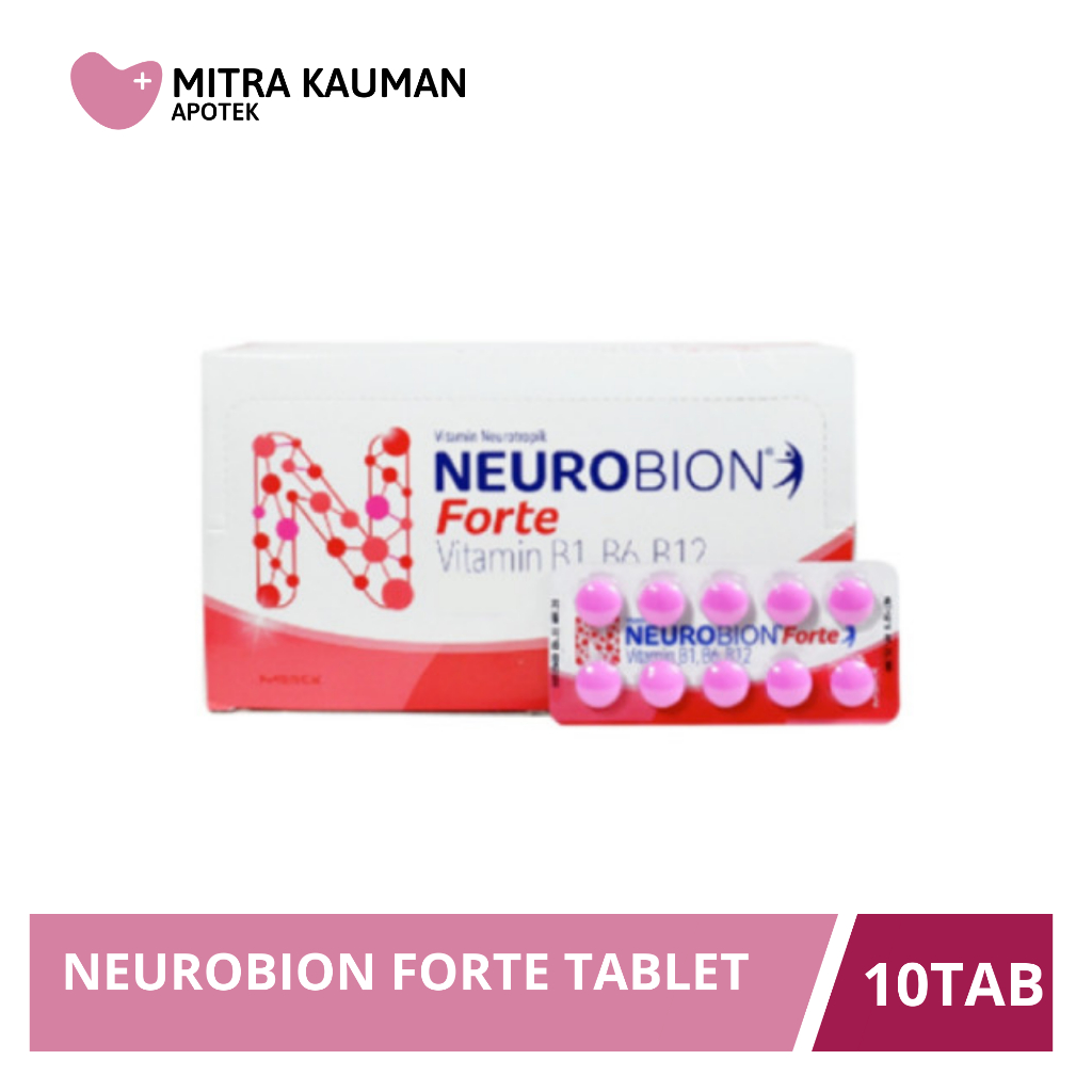 Jual Neurobion Forte 10 Tablet - Menjaga Kesehatan Saraf | Shopee Indonesia