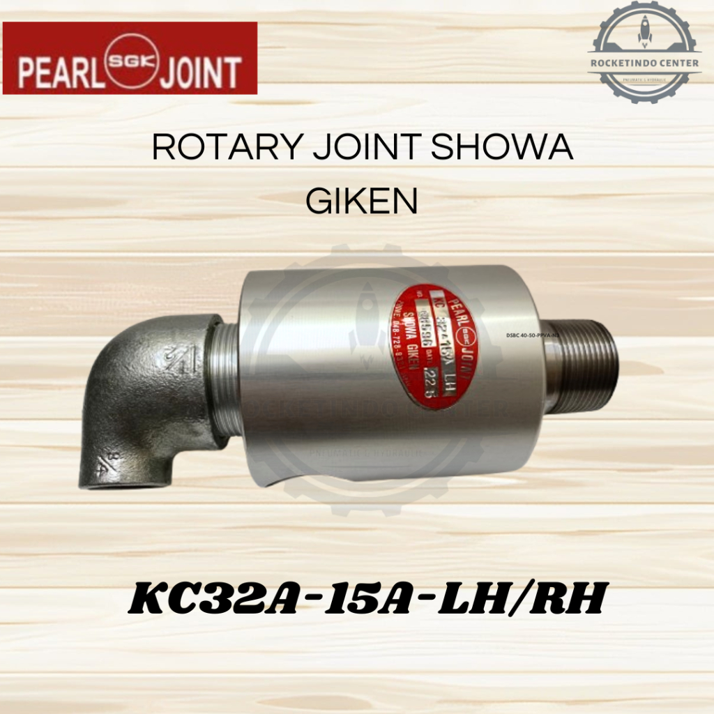 Jual ROTARY JOINT PEARL JOINT SGK SHOWA GIKEN ROTARY JOINT KCL-32A-15A RH / KC-32A-15A LH - ULIR ...