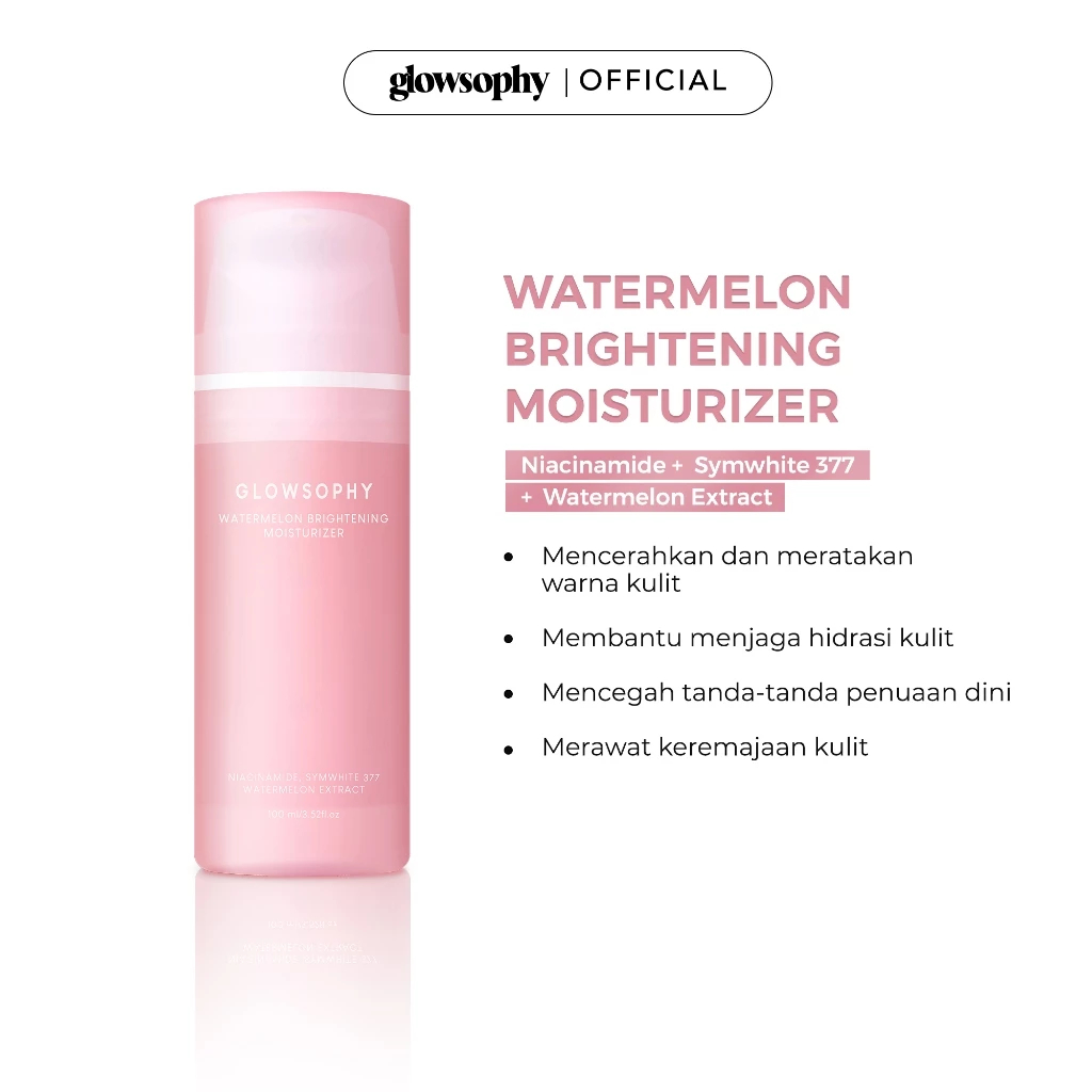 Jual Glowsophy Watermelon Brightening Moisturizer Skin Barrier ...