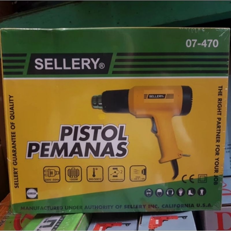 Jual Sellery Pistol Pemanas Air Hot Gun heat gun pemanas plastik ...