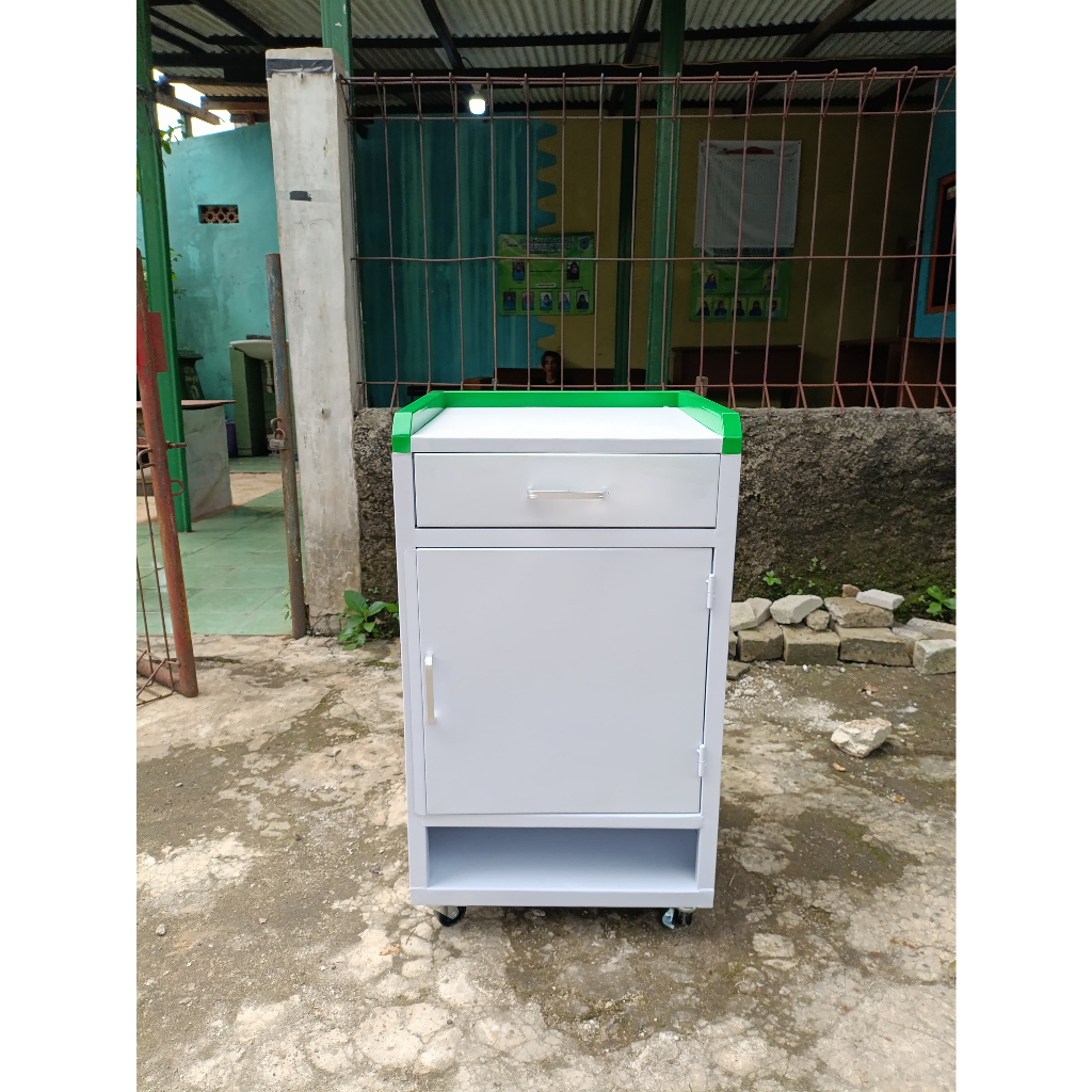 Jual Bed Side Cabinet Plat Besi Powder Coating | Kabinet | Shopee Indonesia