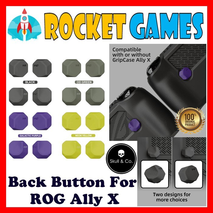 Jual Skull & co. Back Button Enhancement Set for ROG Ally X (4pcs ...