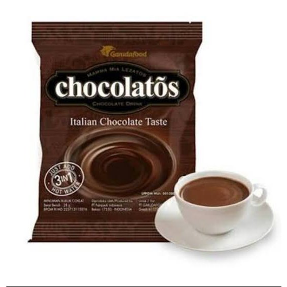 Jual Chocolatos Chocolate Drink 28 gr x 4s sachet | Shopee Indonesia