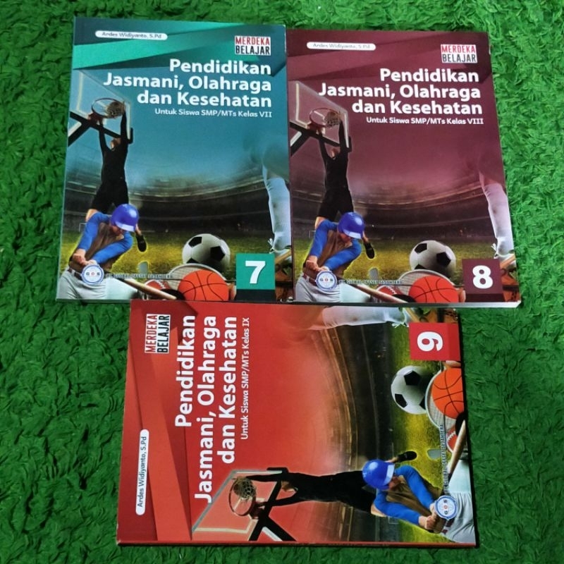 Jual ORIGINAL BUKU PENDIDIKAN JASMANI OLAHRAGA DAN KESEHATAN PJOK KELAS 7 8 9 SMP/MTs KURIKULUM ...