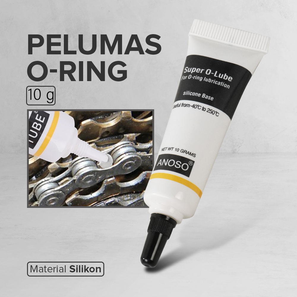 Jual Pelumas O-Ring Super Lube Grade Silicon Grease Lubricant 10g - White | Shopee Indonesia