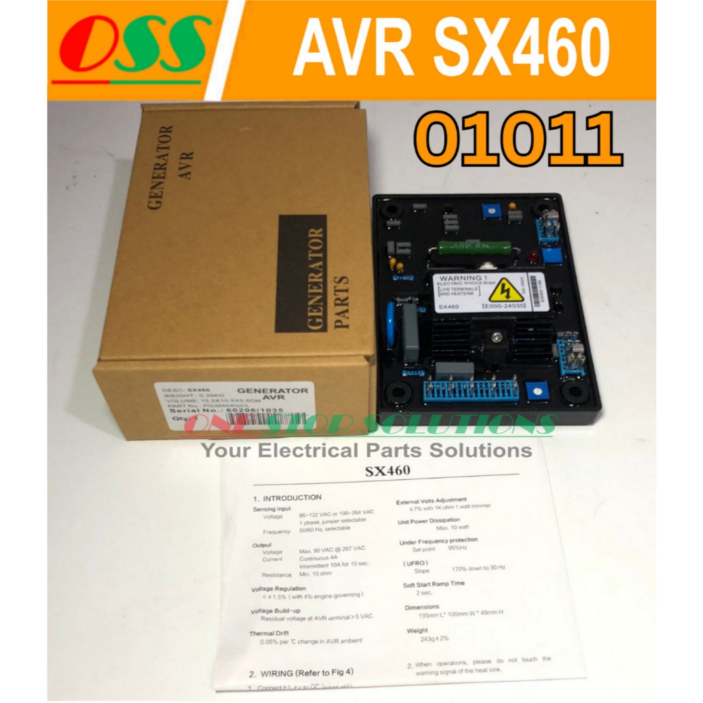 Jual AVR GENERATOR SX460 AVR SX 460 GENSET | Shopee Indonesia