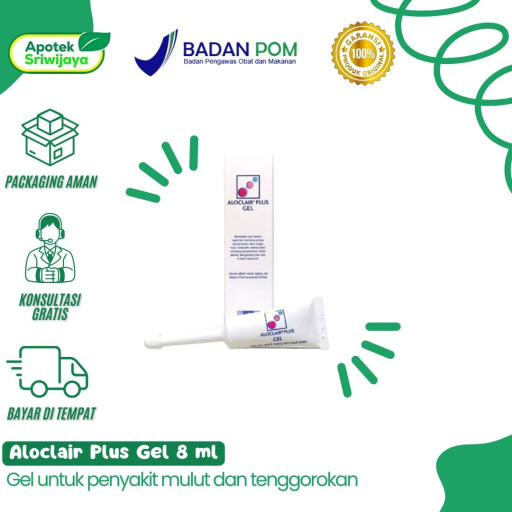 Jual Aloclair Plus Gel 8 ml | Shopee Indonesia