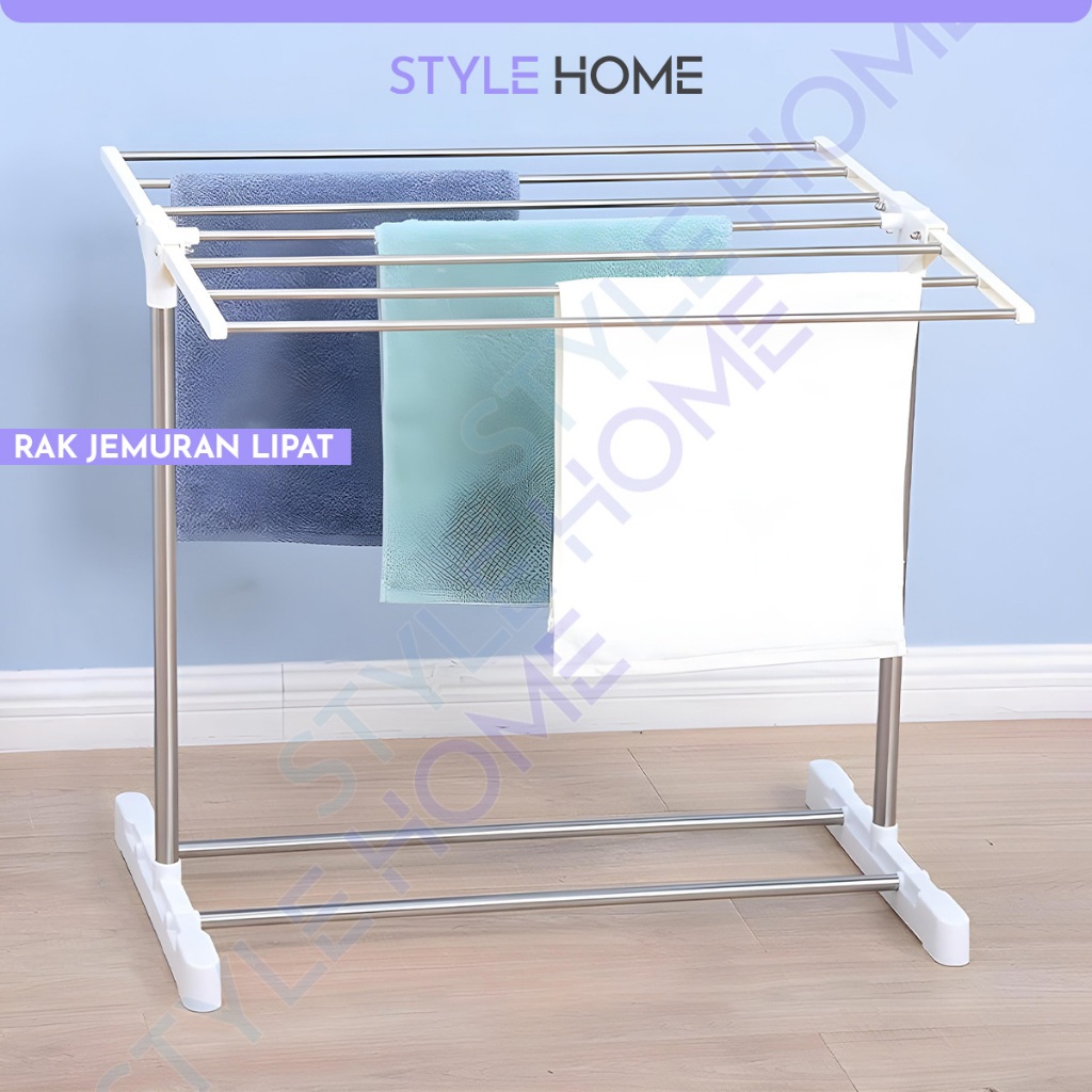 Jual Jemuran Handuk Plastik Portable Tempat Jemur Handuk Gantungan ...