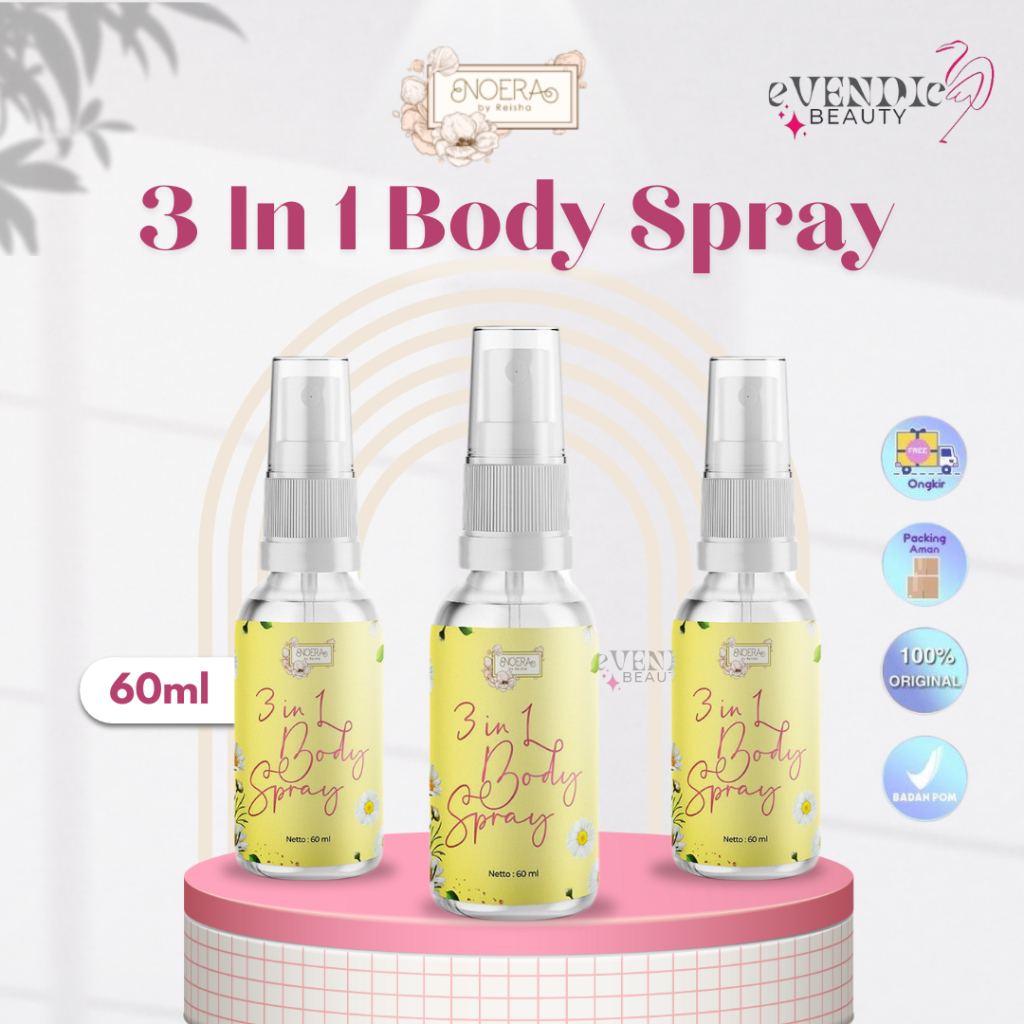 Jual Noera 3 In 1 Body Spray - Natural Deo Spray Penghilang Bau Badan ...