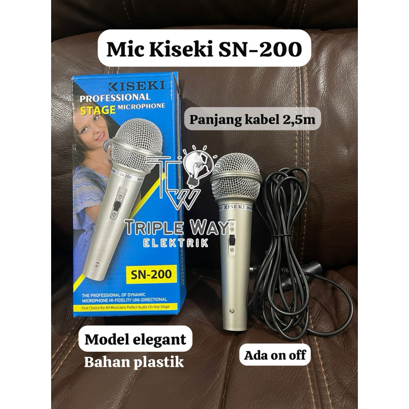 Jual Mic kiseki murah meriah SN200 | Shopee Indonesia